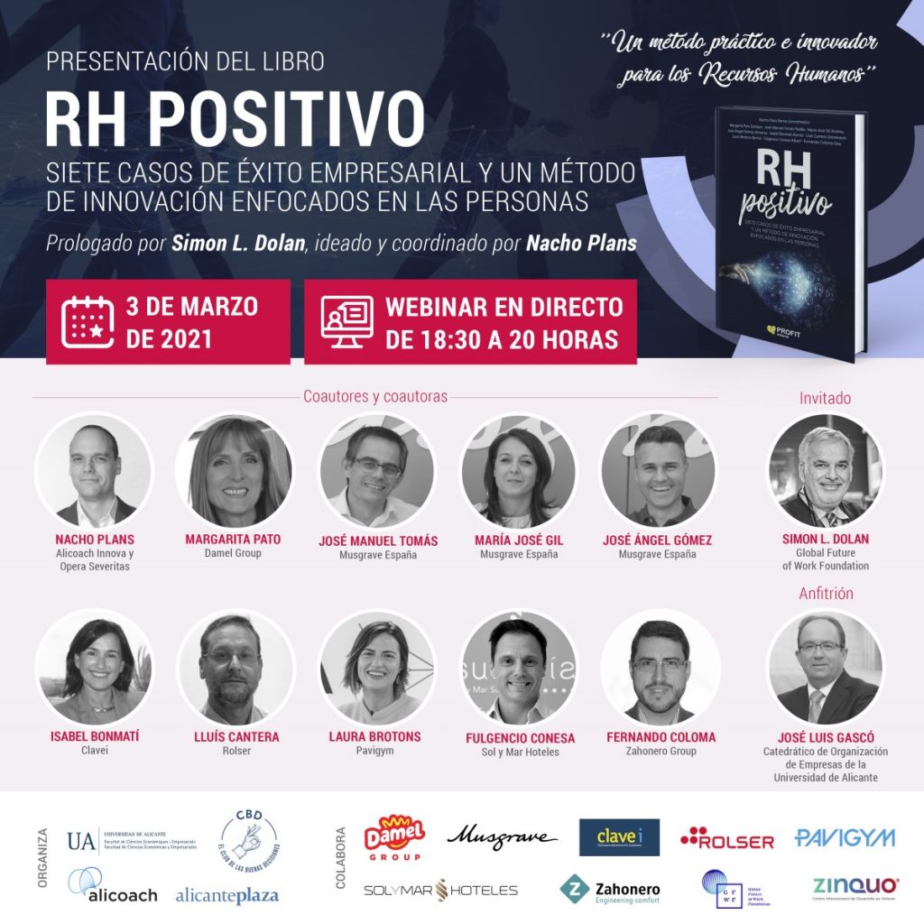 Presentación del libro "RH positivo" con Simon Dolan | Online ...